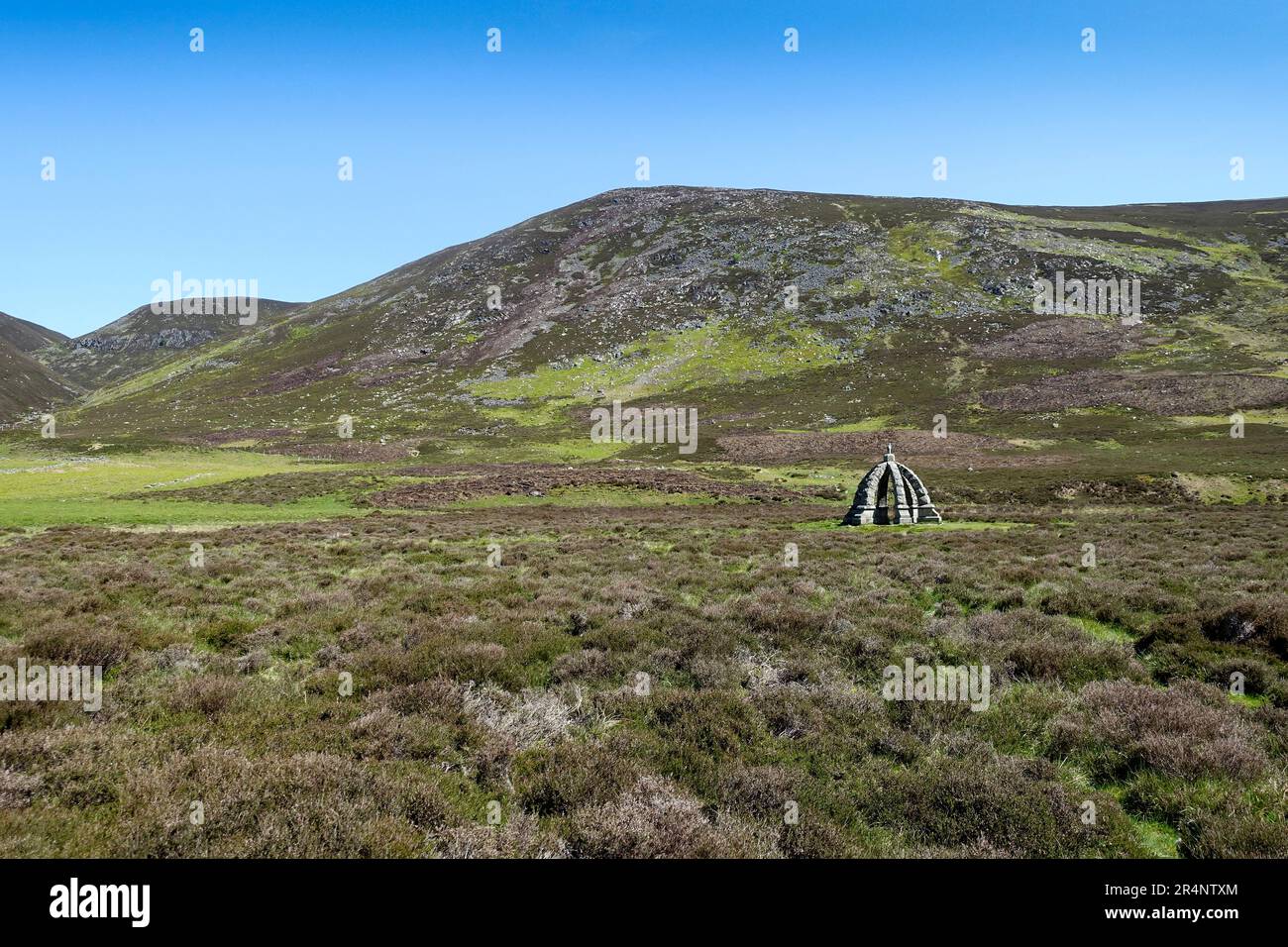 Queen's Well, Glen Mark, Angus, Scotland , U.K Stock Photo - Alamy