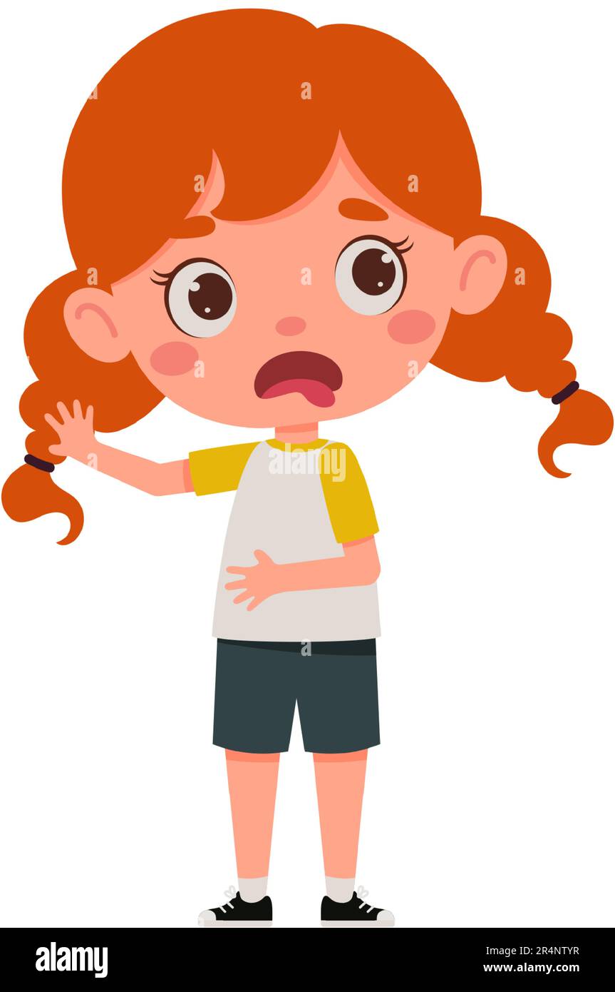 Disgusted Expression Cartoon