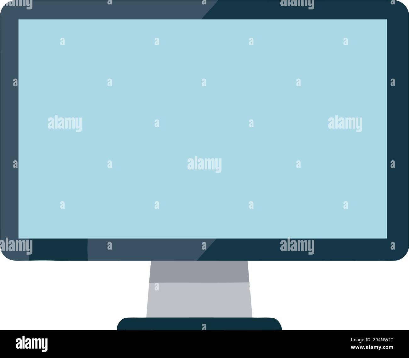 Modern computer monitor symbol tech Stock Vector Image & Art - Alamy