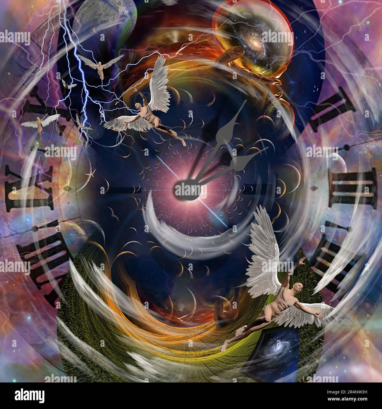 Time warp earth hi-res stock photography and images - Alamy