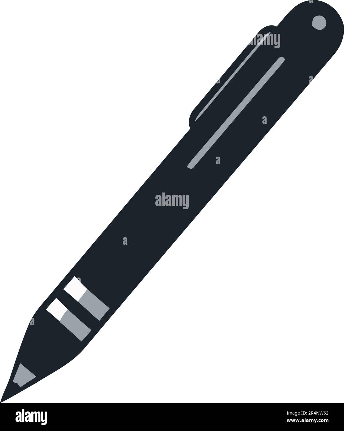 ballpoint pen creates simple shapes Stock Vector Image & Art - Alamy