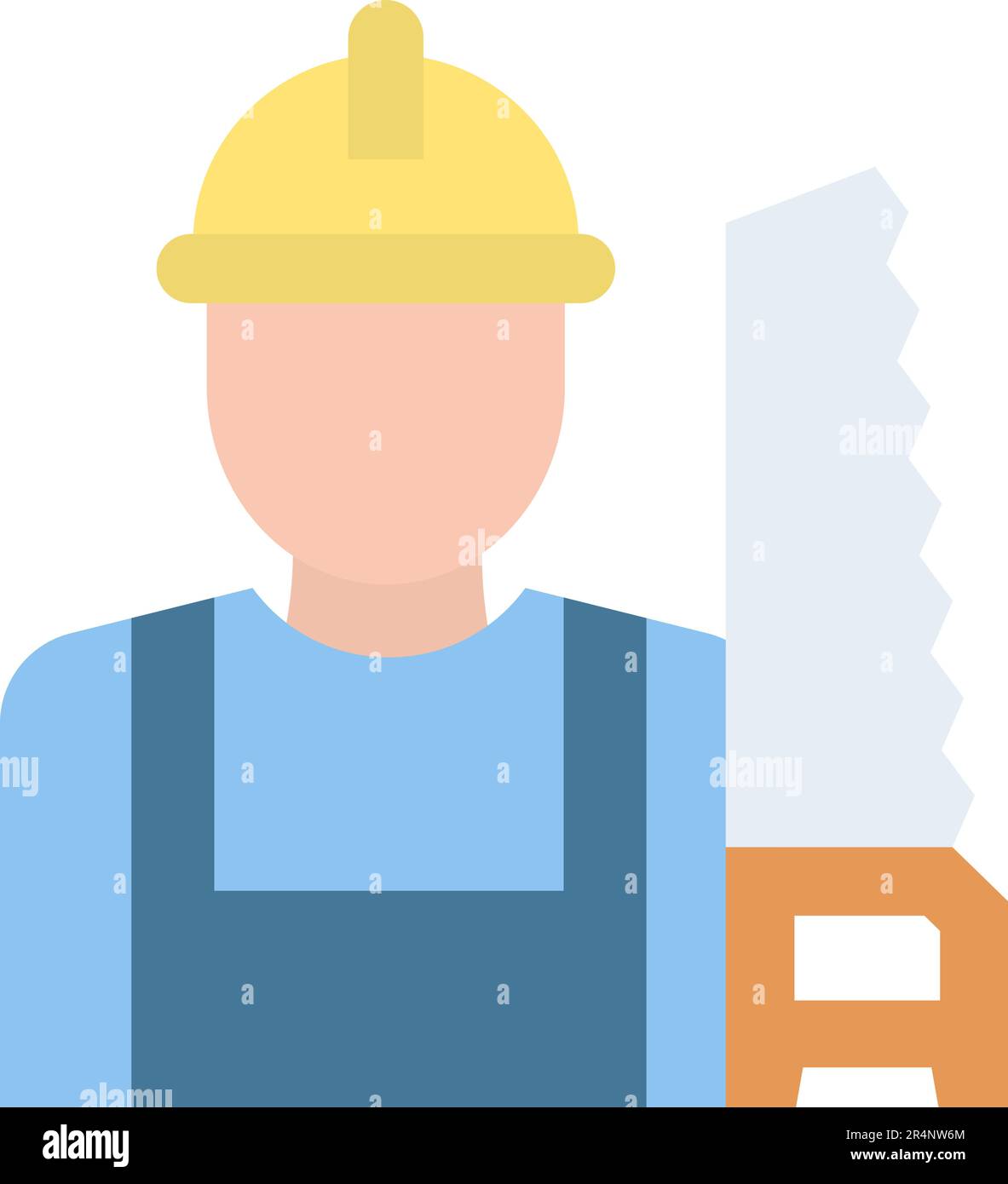 Carpenter icon vector image Stock Vector Image & Art - Alamy