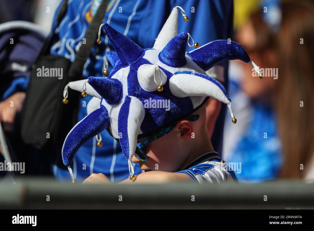 A young Sheffield Wednesday fan during the Sky Bet League 1 Play-off ...