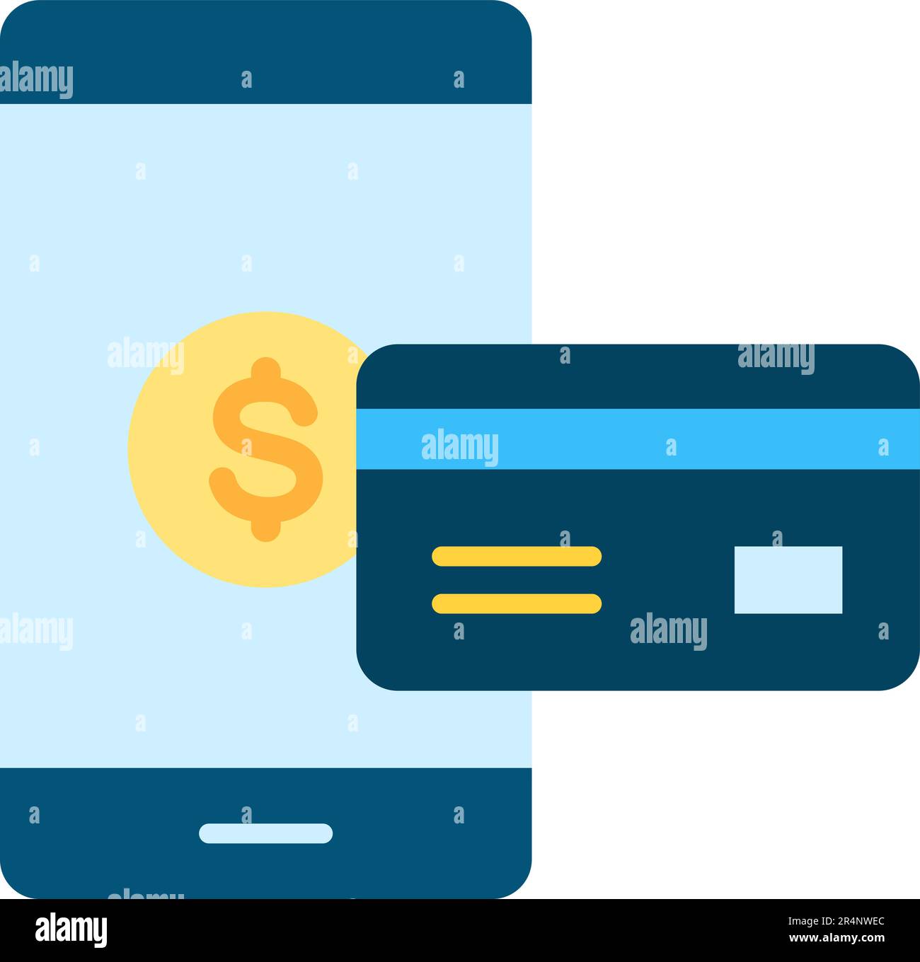 Cashless Payment icon vector image Stock Vector Image & Art - Alamy