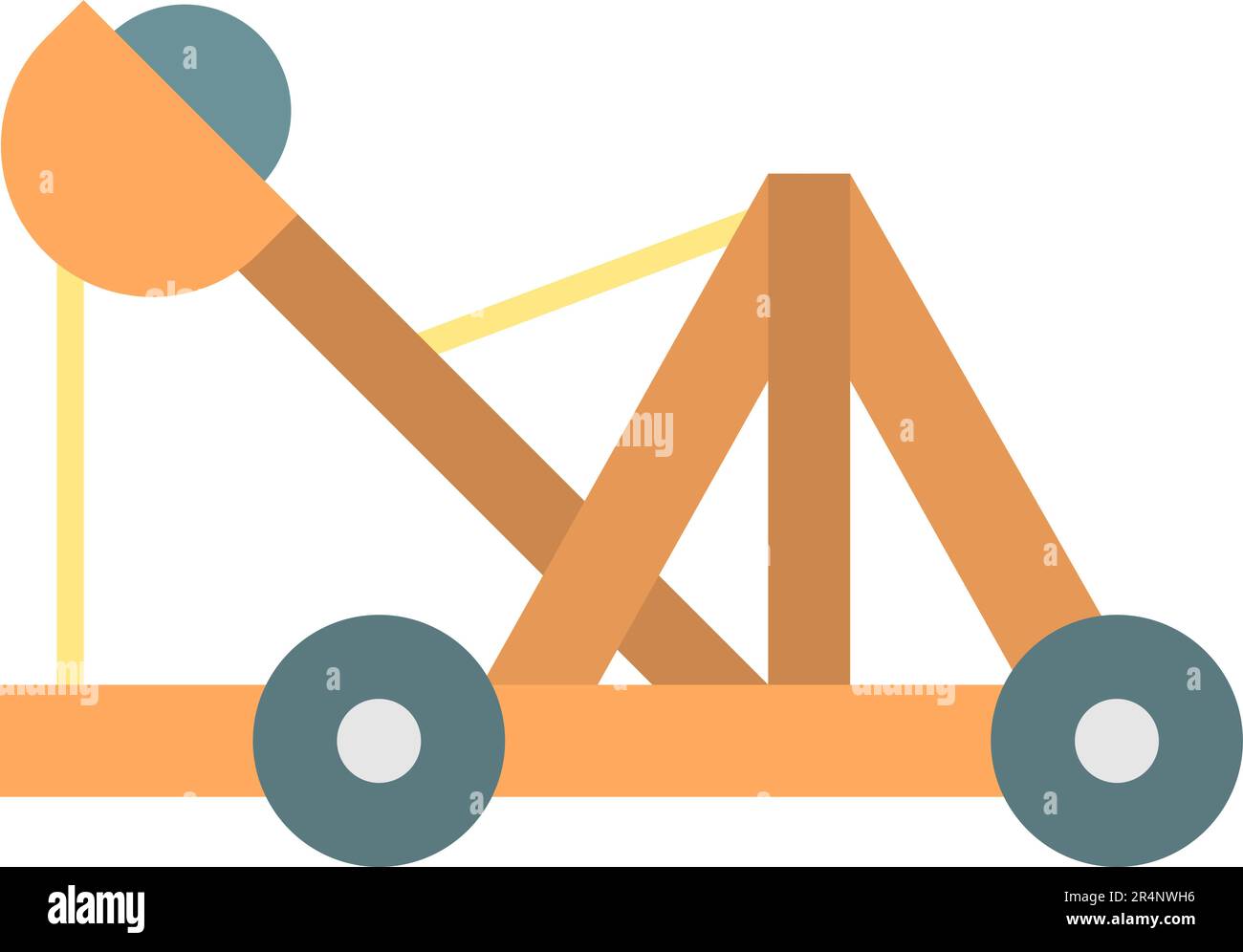 Catapult icon vector image Stock Vector Image & Art - Alamy