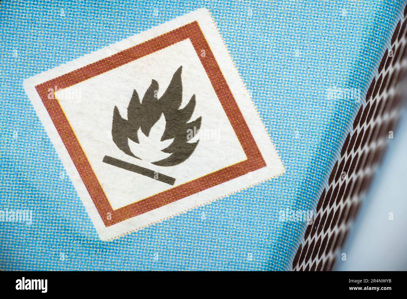 Flammable sign hi-res stock photography and images - Alamy