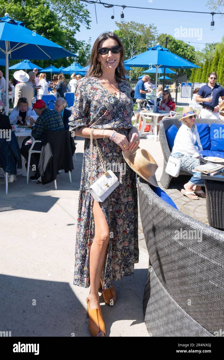 Sara Shala attends The Southampton Inn's 25th Anniversary and BBQ at ...