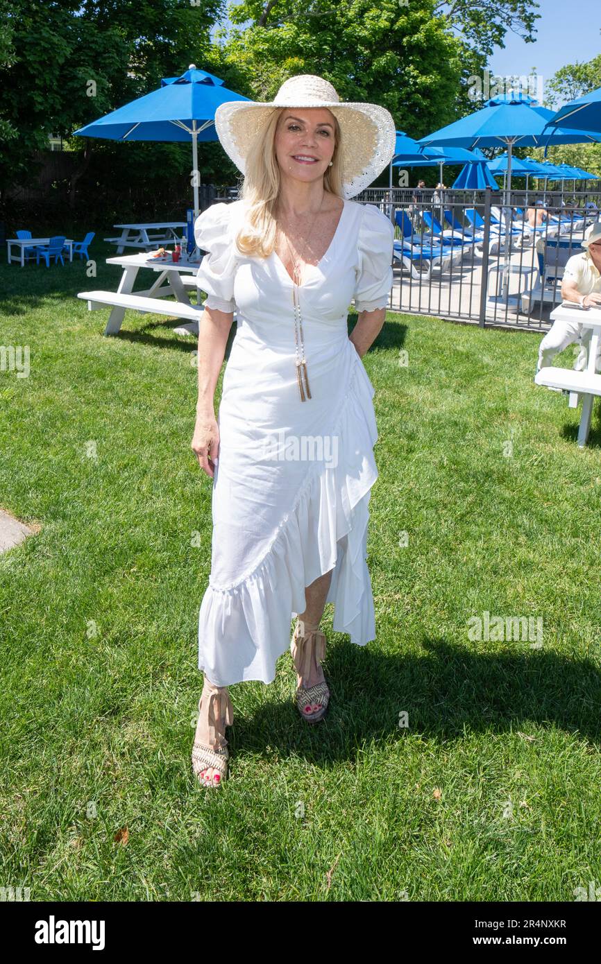 Nancy Pearson attends The Southampton Inn's 25th Anniversary and BBQ at ...