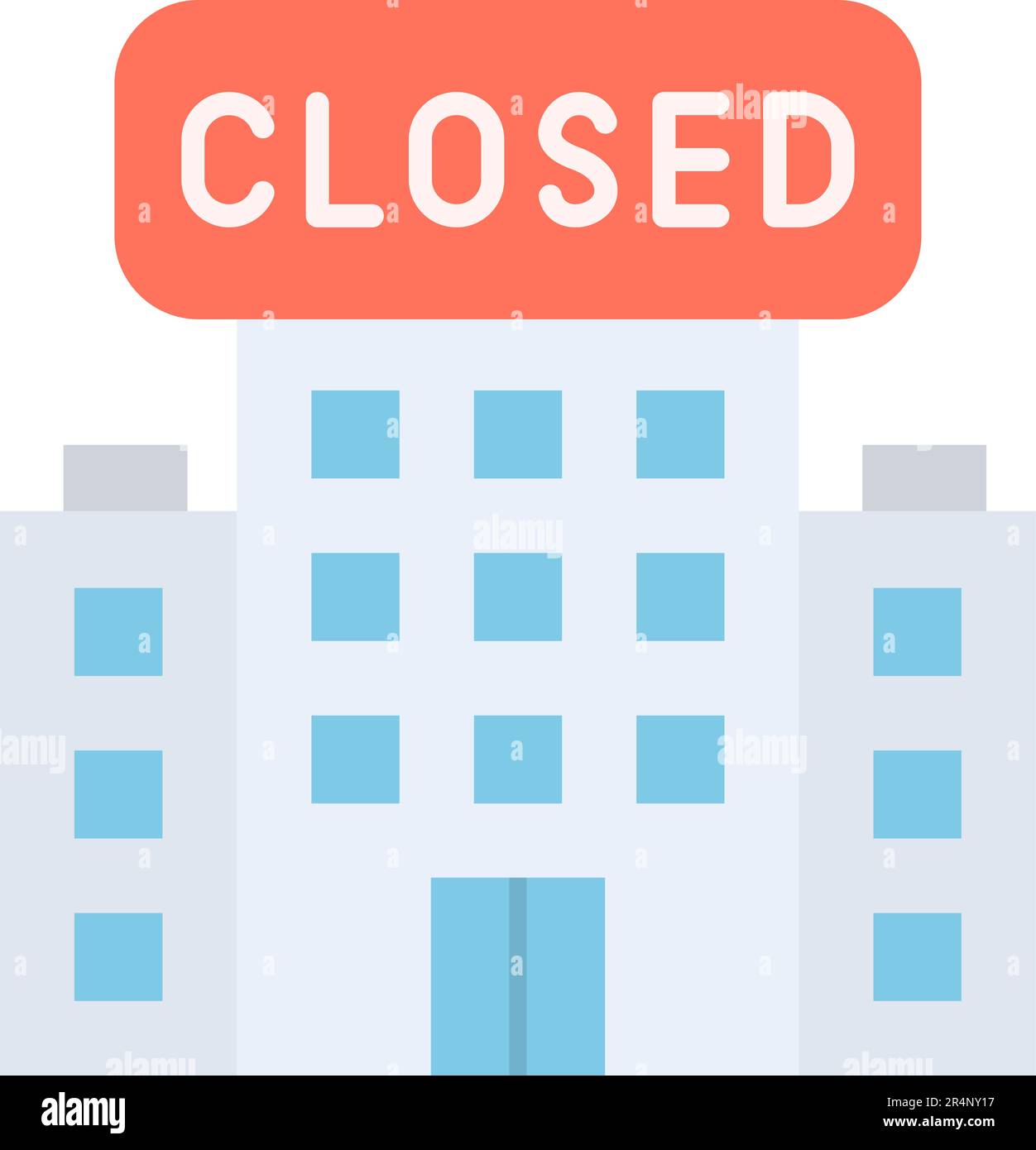 Closed icon vector image Stock Vector Image & Art - Alamy