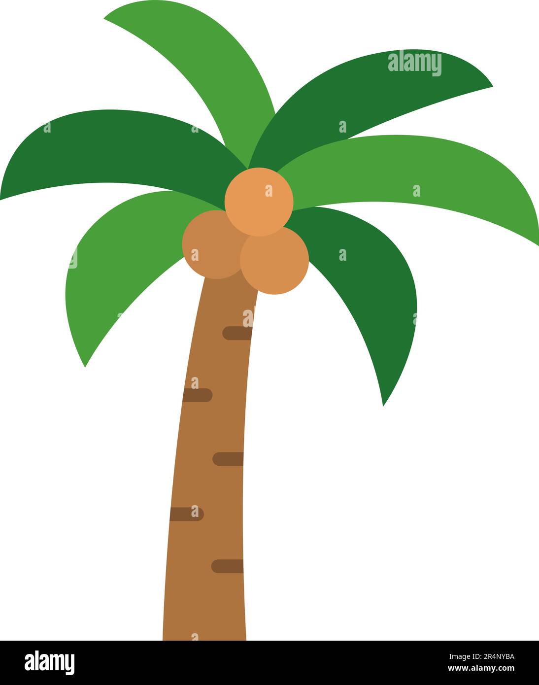 Coconut Tree icon vector image. Suitable for mobile application web ...
