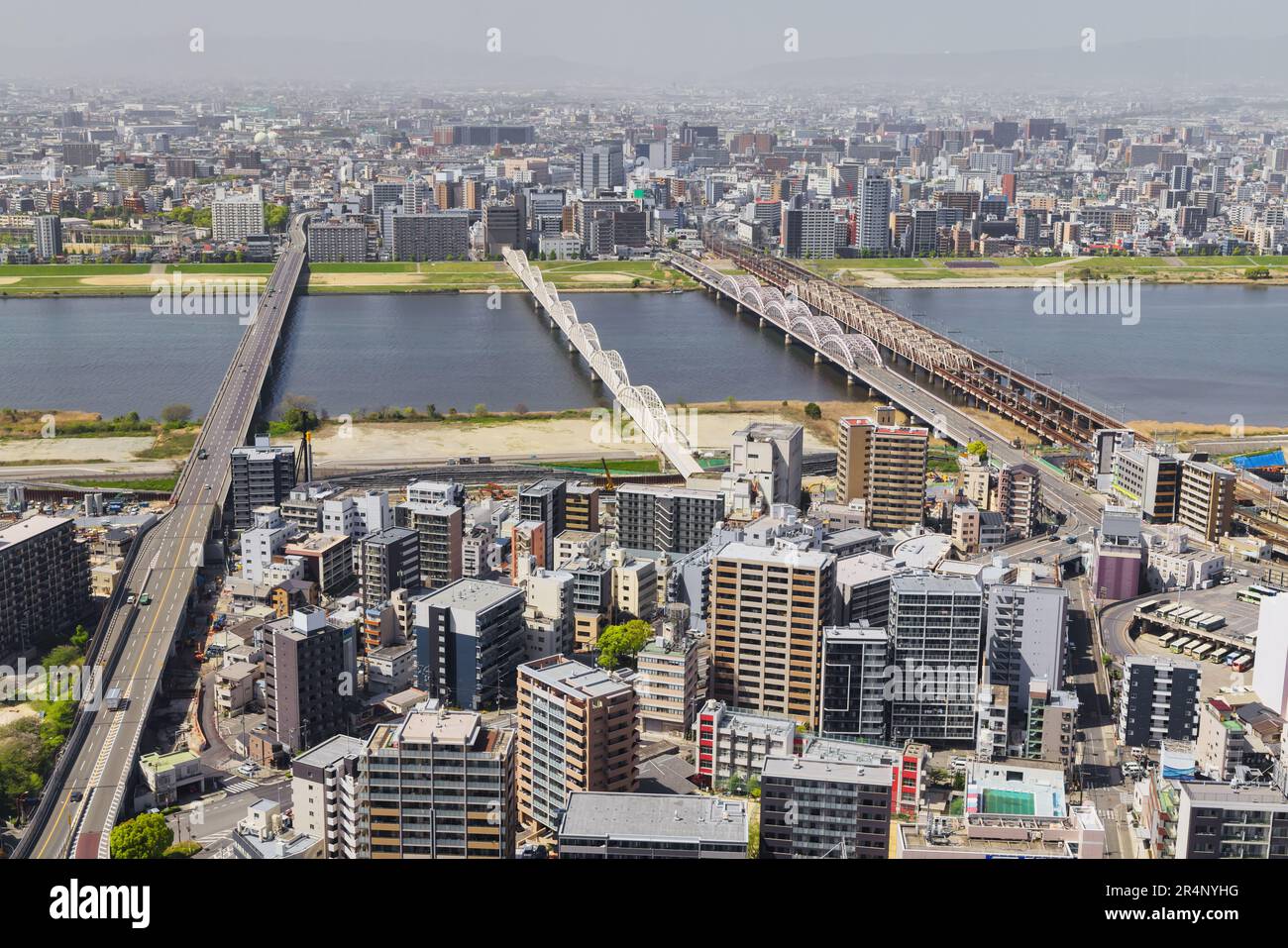 Osaka bridges hi-res stock photography and images - Alamy