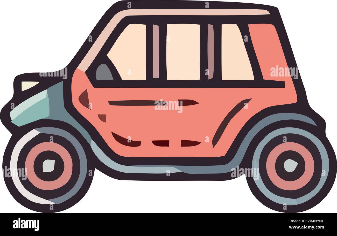 Red mini engine Stock Vector Images - Alamy