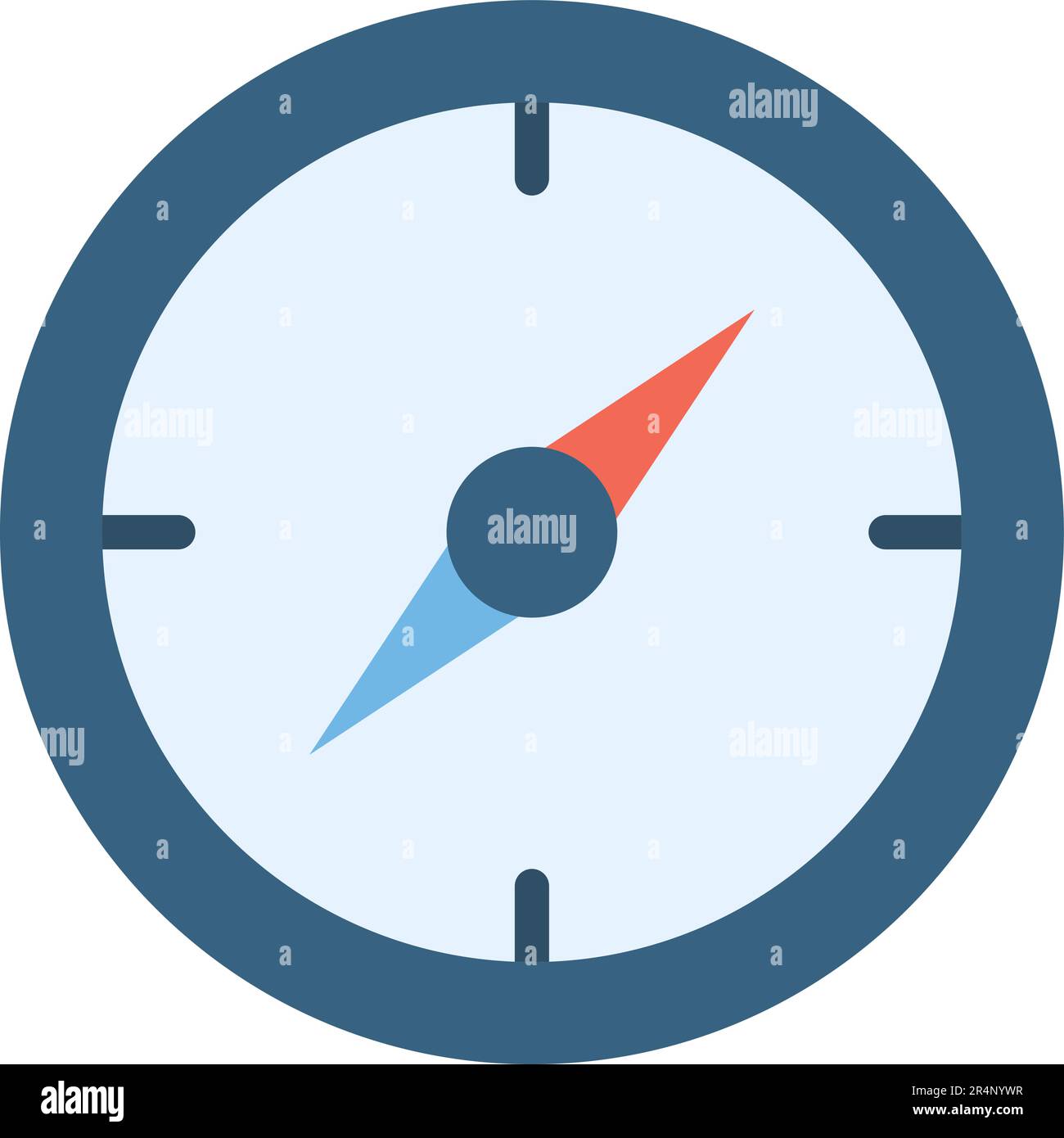 Compass icon vector image Stock Vector Image & Art - Alamy