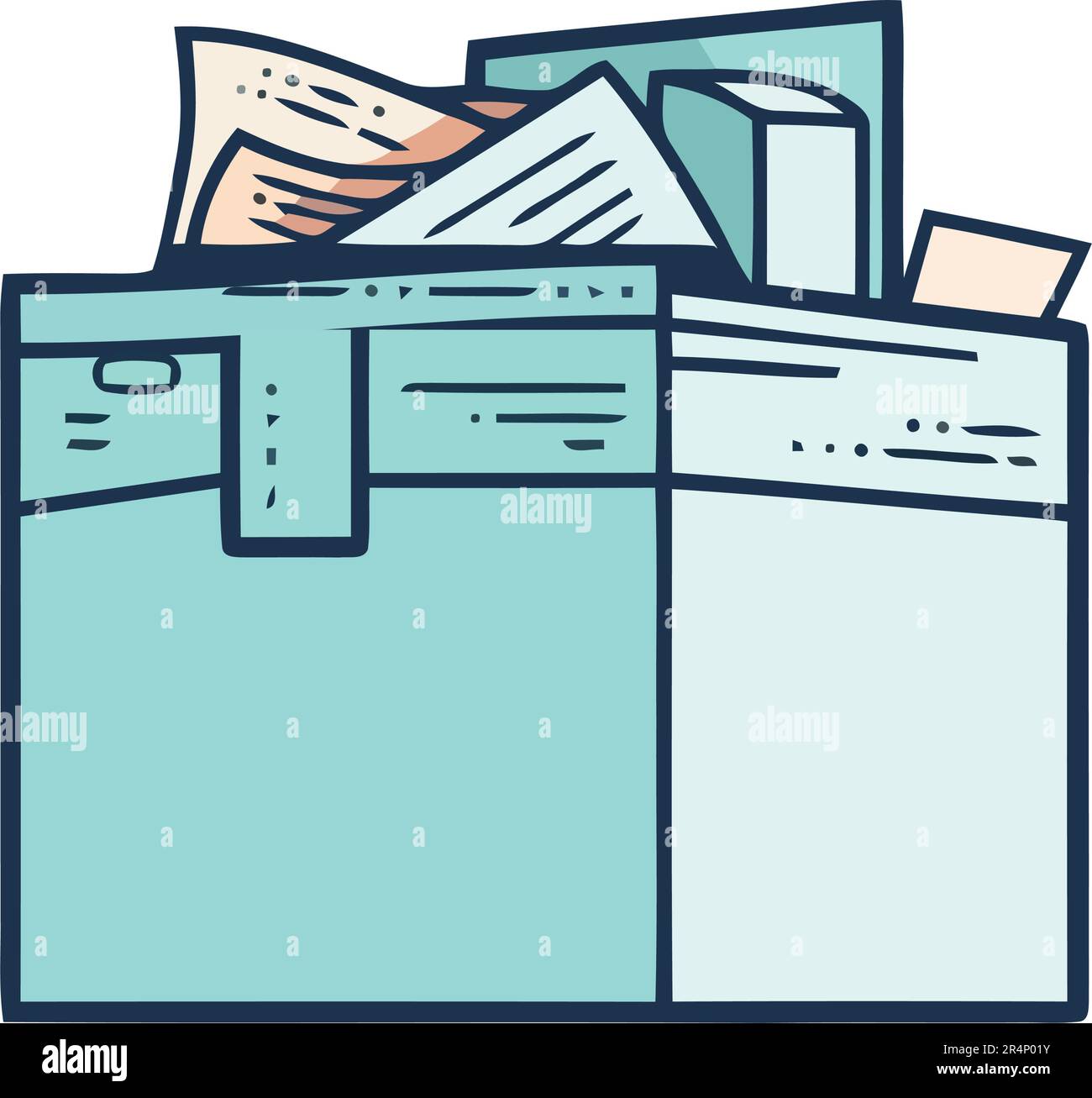 Parcel documents Cut Out Stock Images & Pictures - Alamy