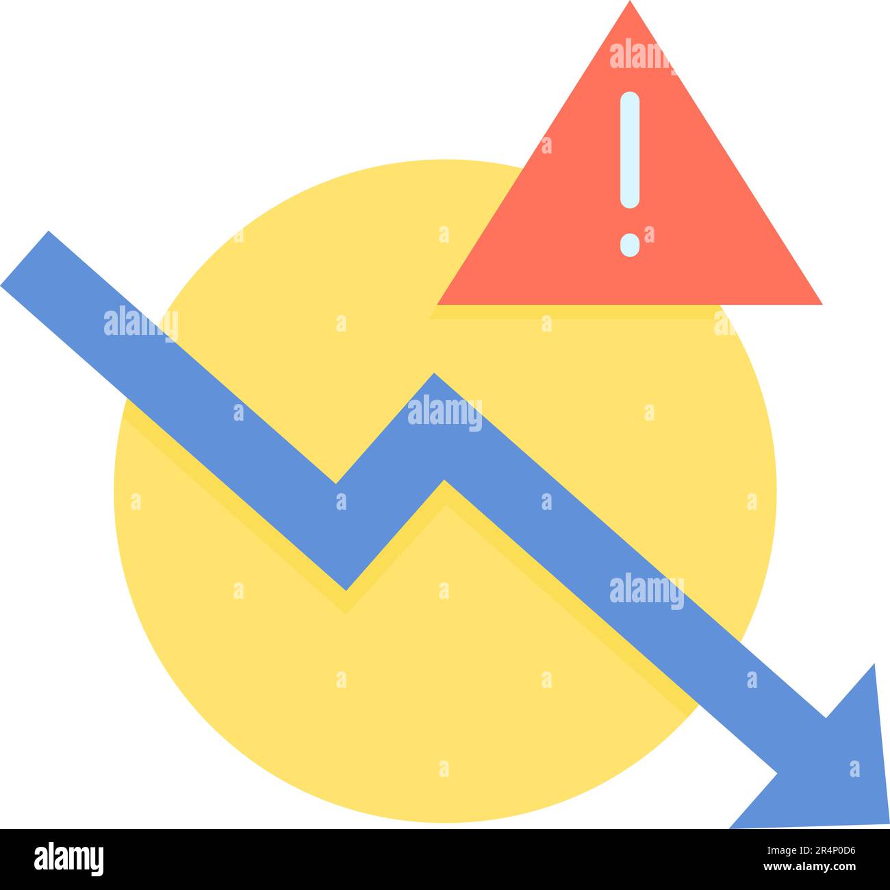 Crisis icon vector image Stock Vector Image & Art - Alamy