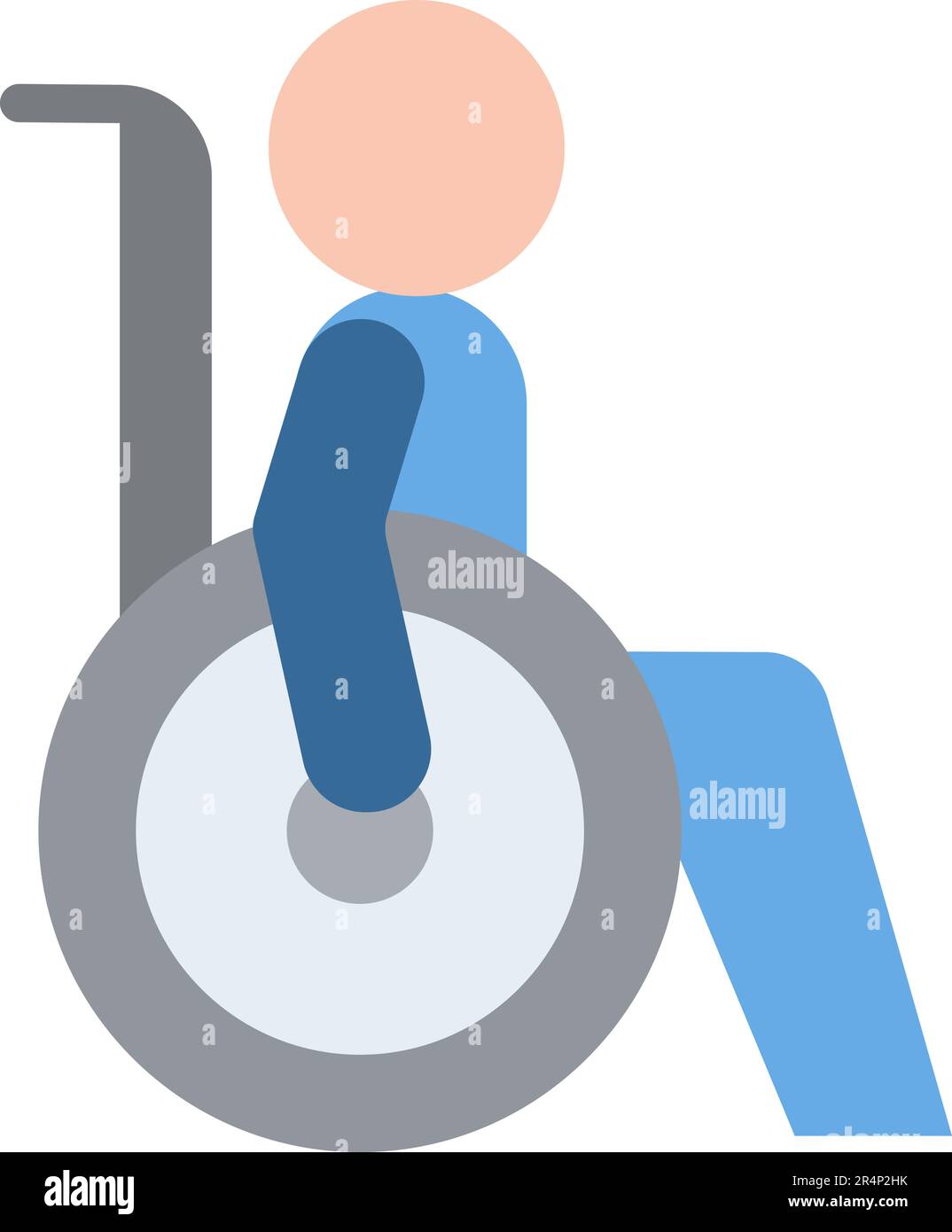 Disabled icon vector image Stock Vector Image & Art - Alamy