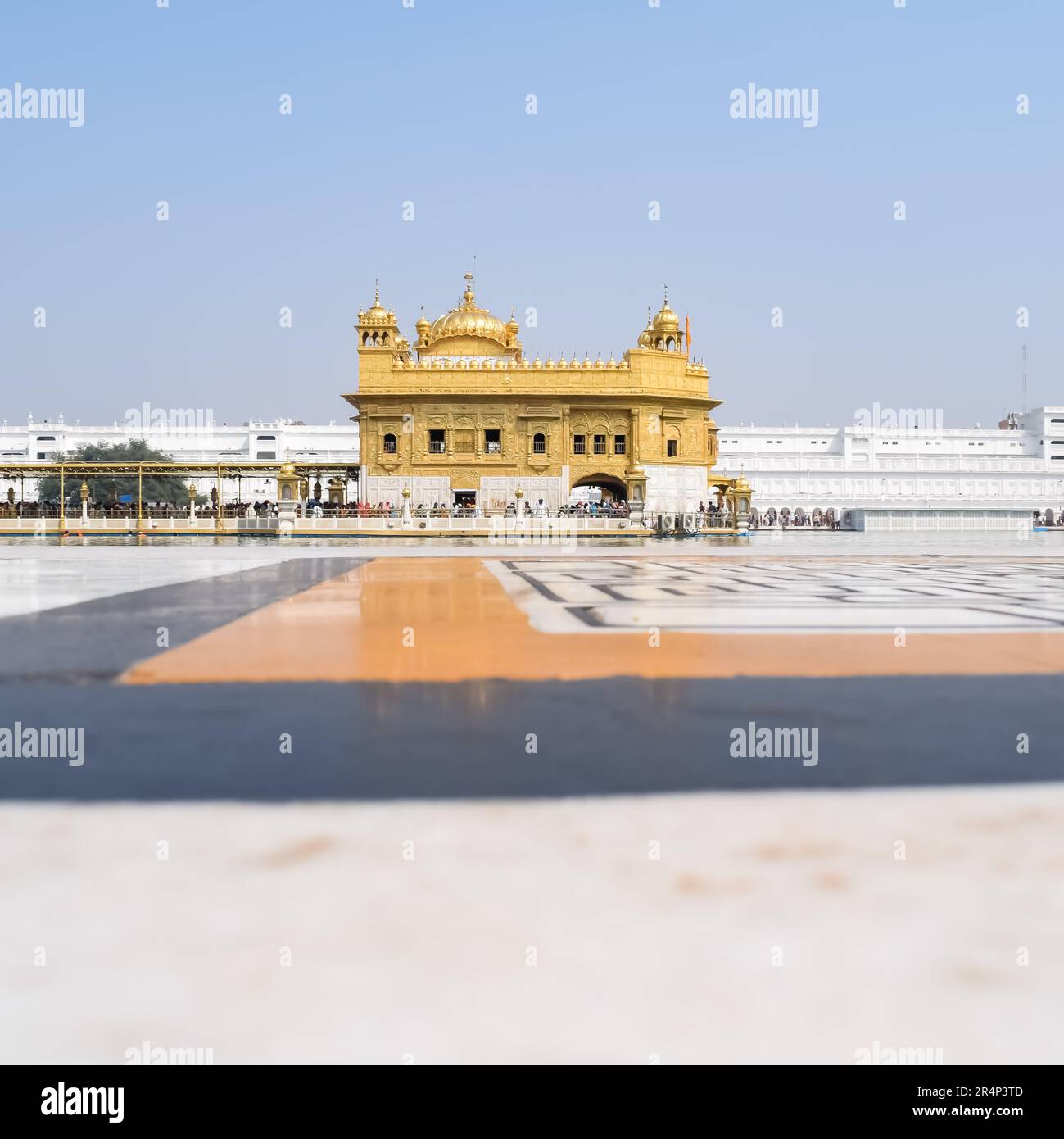 Beautiful view of Golden Temple (Harmandir Sahib) in Amritsar, Punjab ...