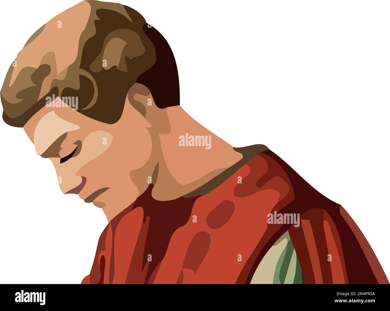 renaissance young man culture character Stock Vector Image & Art - Alamy
