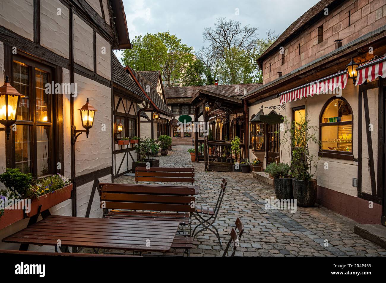 Half timbered bavarian house hi-res stock photography and images - Alamy