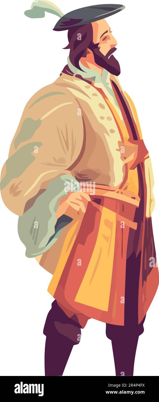Renaissance costume and fashion Stock Vector Images - Alamy