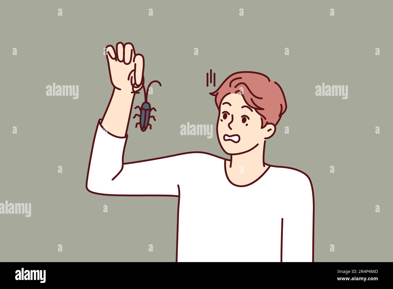 Hunting insects Stock Vector Images - Alamy