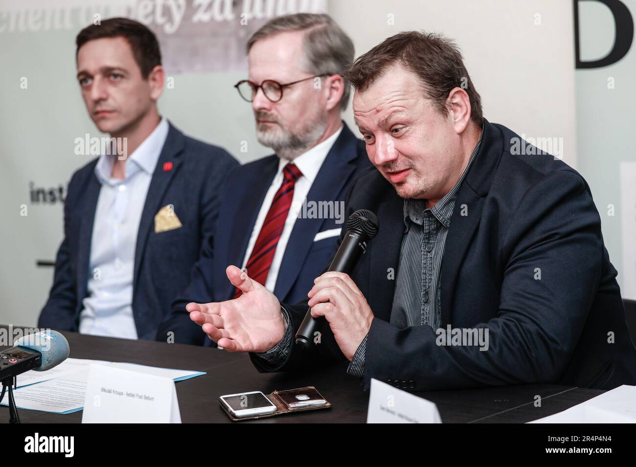 Brno, Czech Republic. 29th May, 2023. Silent Heroism, an exhibition ...