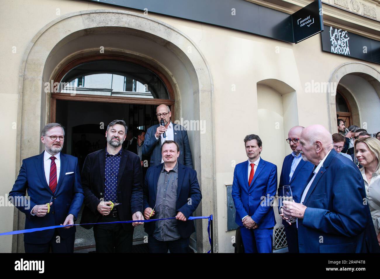 Brno, Czech Republic. 29th May, 2023. Silent Heroism, an exhibition ...