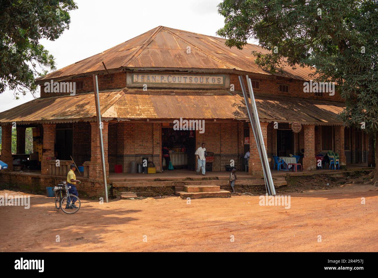 The Jean P Coutsoukos store in Dungu DR Congo Stock Photo - Alamy