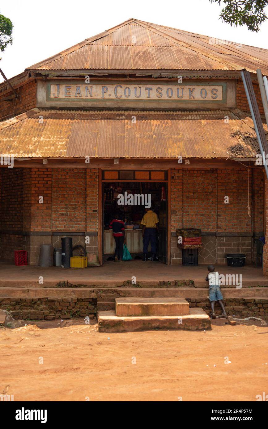 The Jean P Coutsoukos store in Dungu DR Congo Stock Photo - Alamy