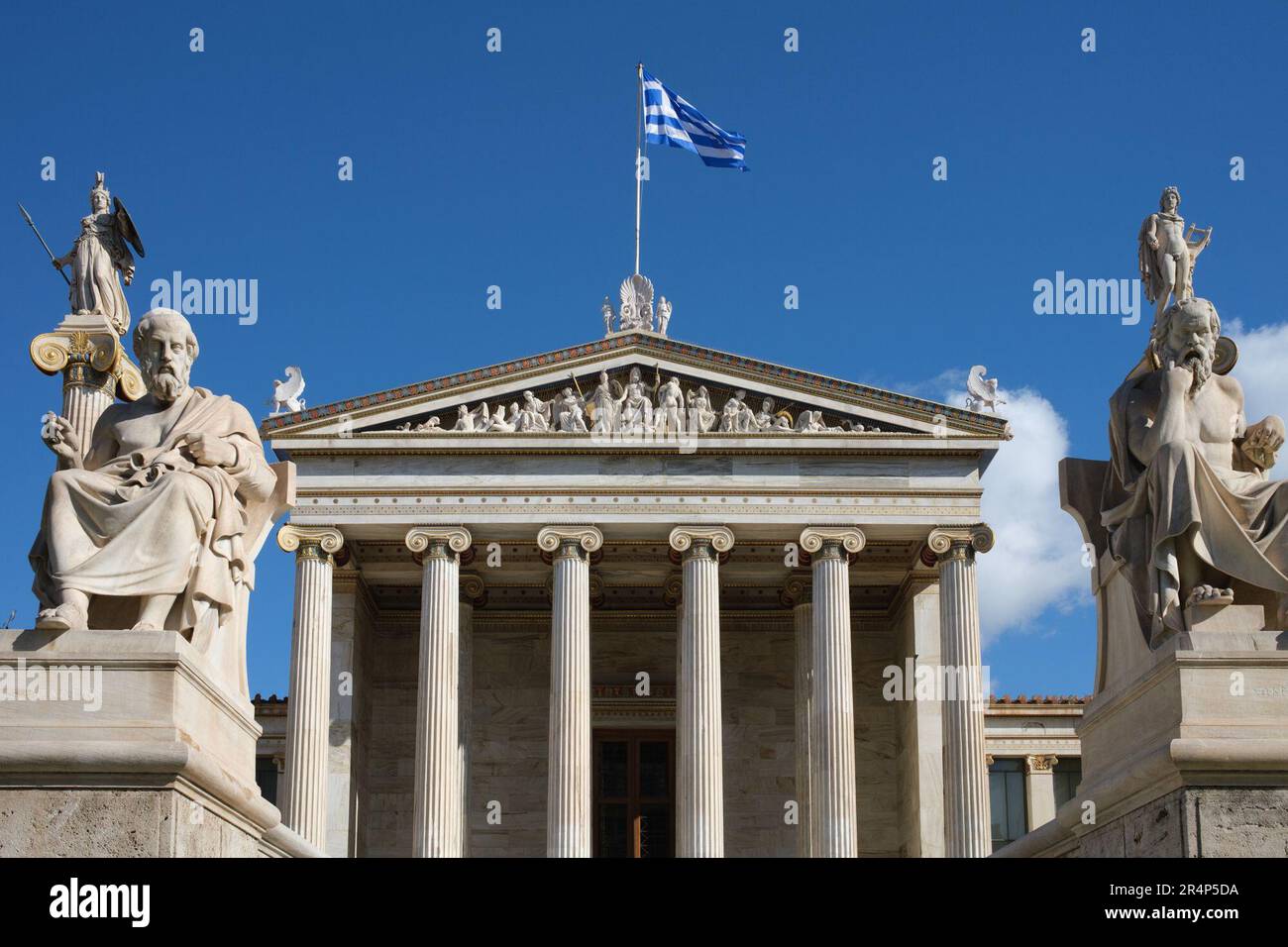 The Academy of Athens, Athens, greece Stock Photo - Alamy