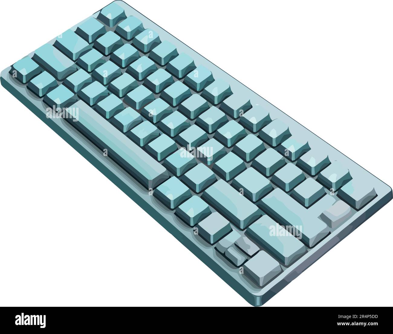 Keyboard cut out Stock Vector Images - Alamy