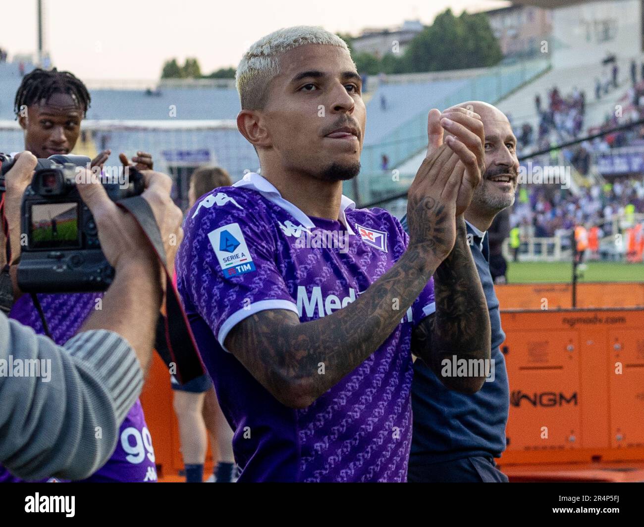 Florence, Italy. 27th May, 2023. Dodo Domilson Fiorentina portrait ...