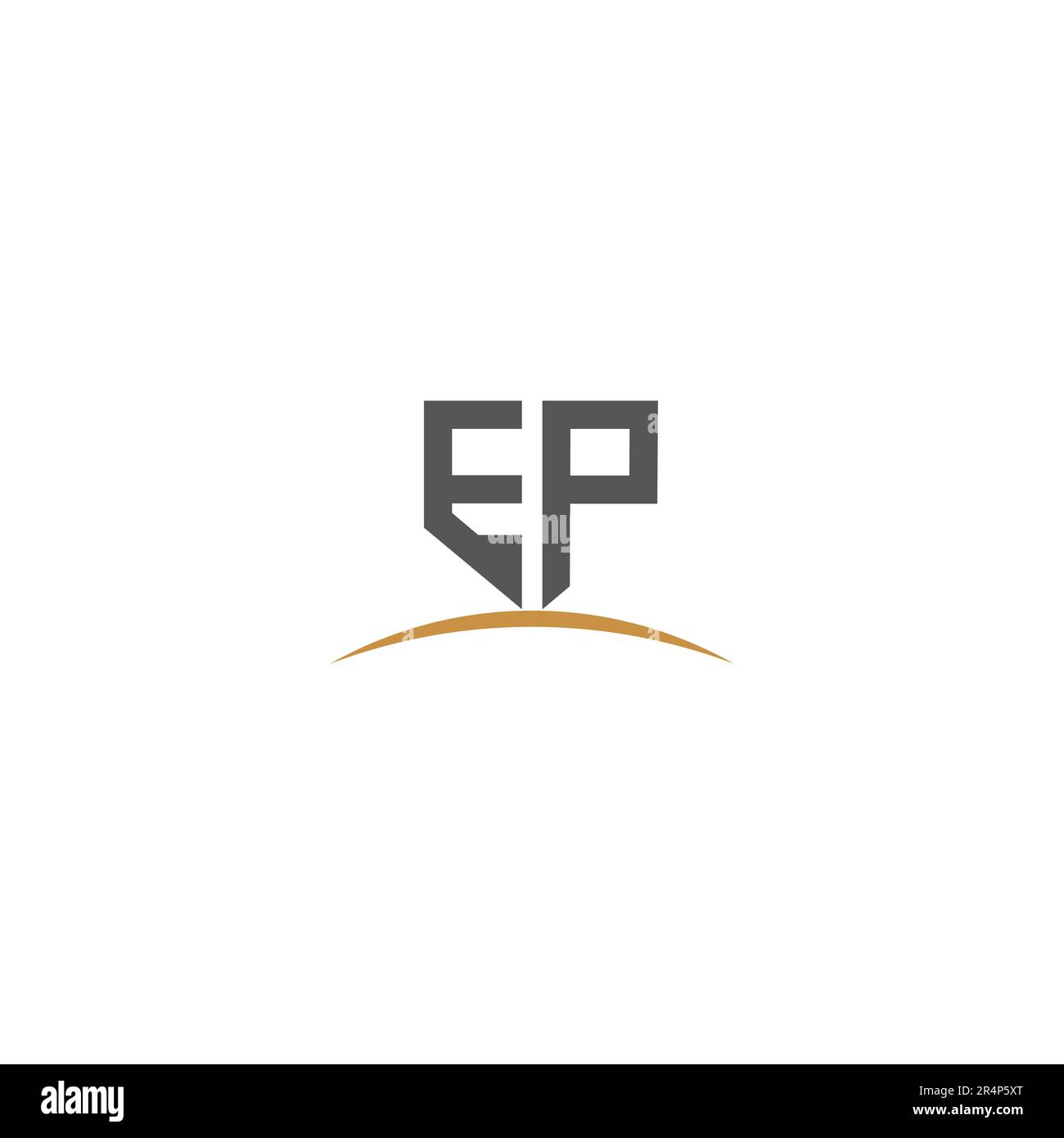 Alphabet letters Initials Monogram logo EP, PE, E and P Stock Vector ...