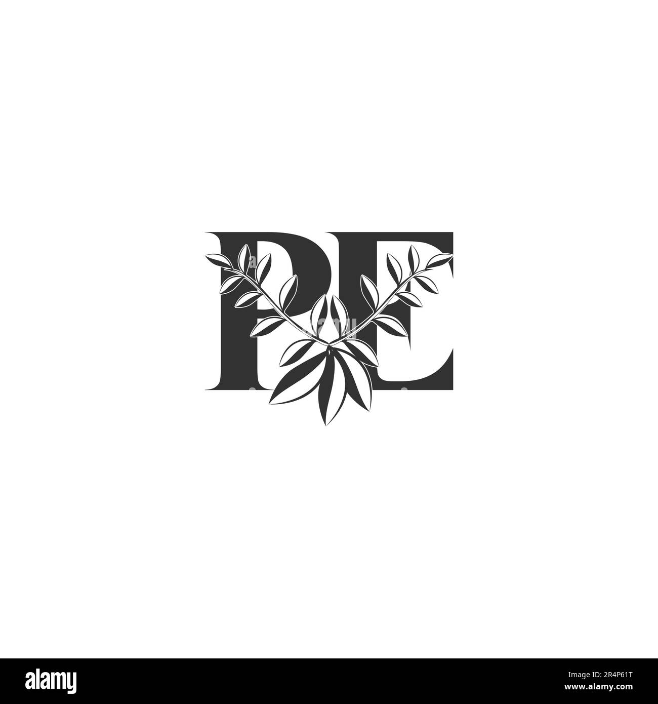 Alphabet letters Initials Monogram logo EP, PE, E and P Stock Vector ...