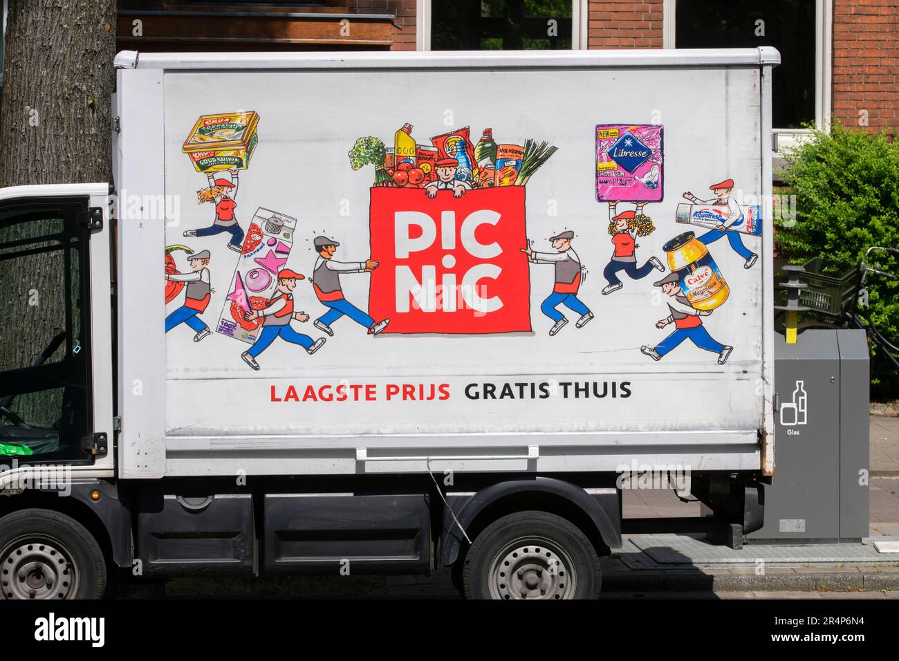 Trailer Of A Mini Pic Nic Truck At Amsterdam The Netherlands 26-5-2023 ...