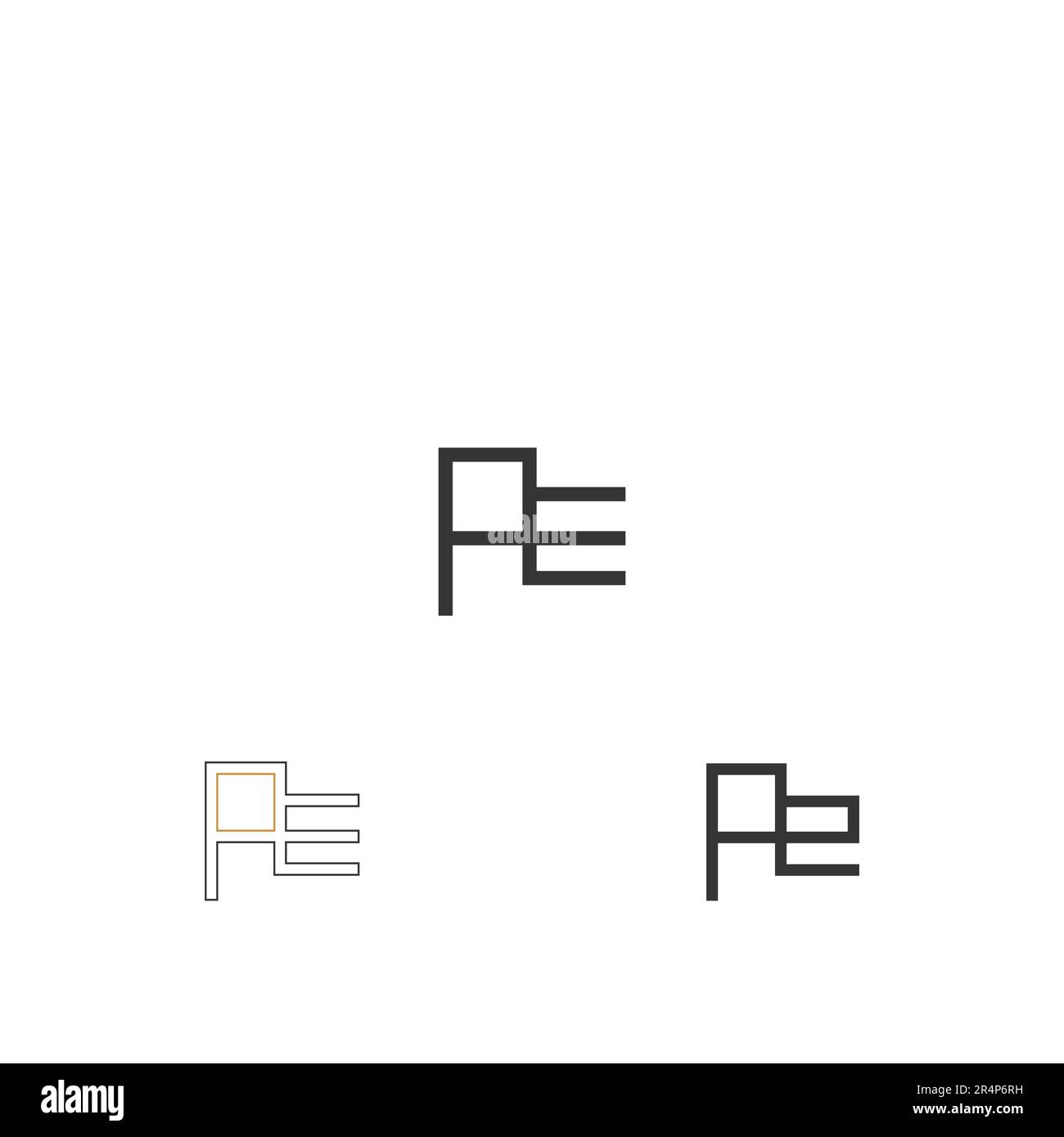 Letters pe hi-res stock photography and images - Alamy