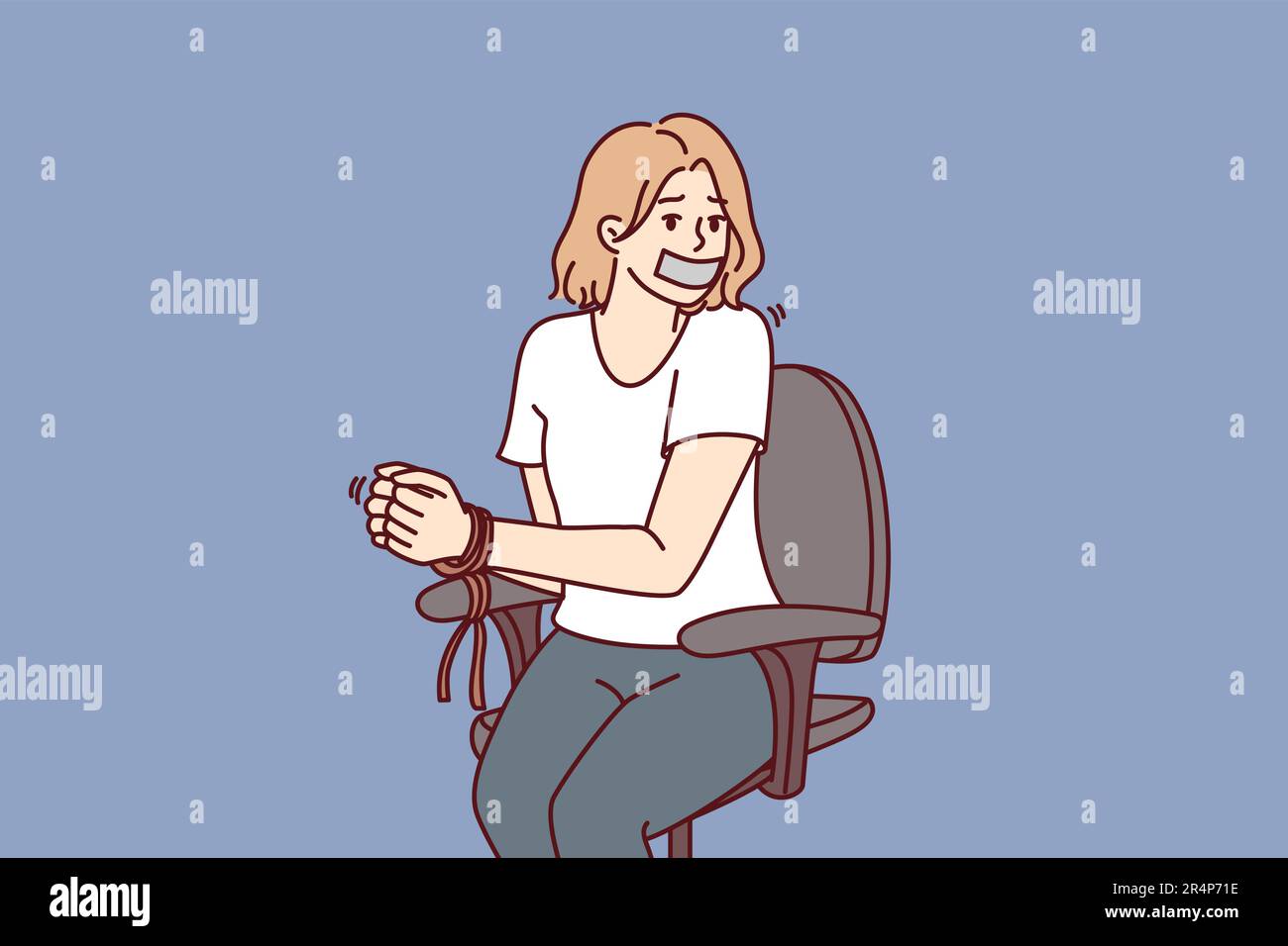 Kidnapping Cartoon Girl