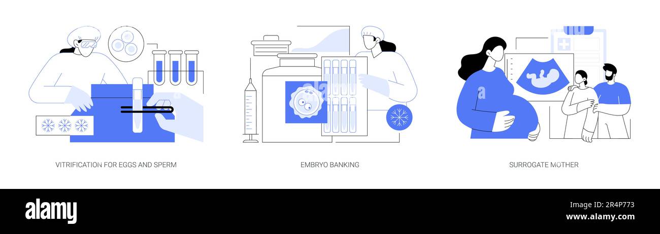 In vitro fertilization abstract concept vector illustrations Stock ... In vitro fertilization abstract concept vector illustrations Stock ...