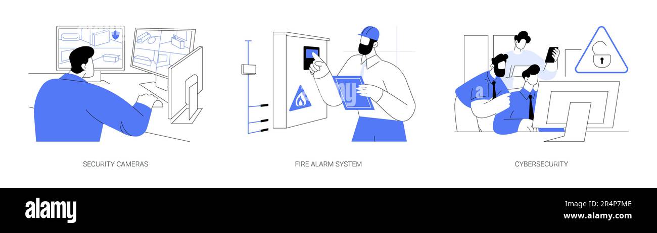 Security technologies abstract concept vector illustrations Stock Vector Image & Art - Alamy