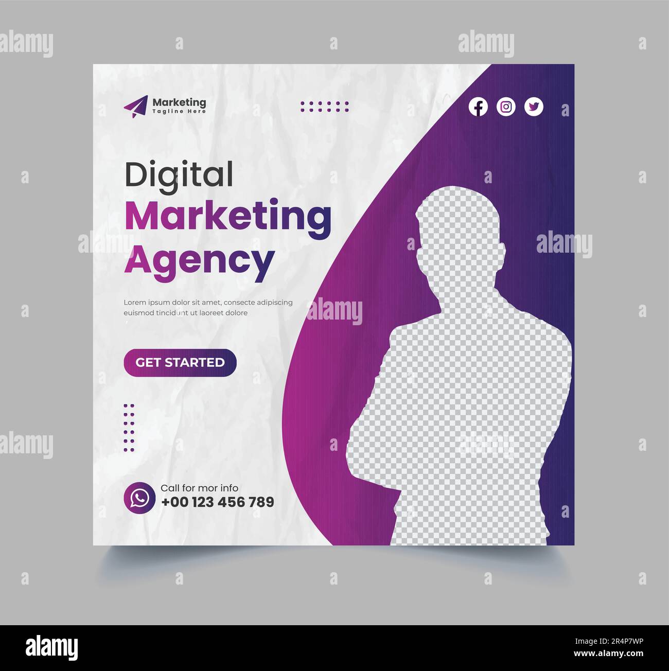 Digital Marketing Agency Social Media Web Banner post Template Design ...