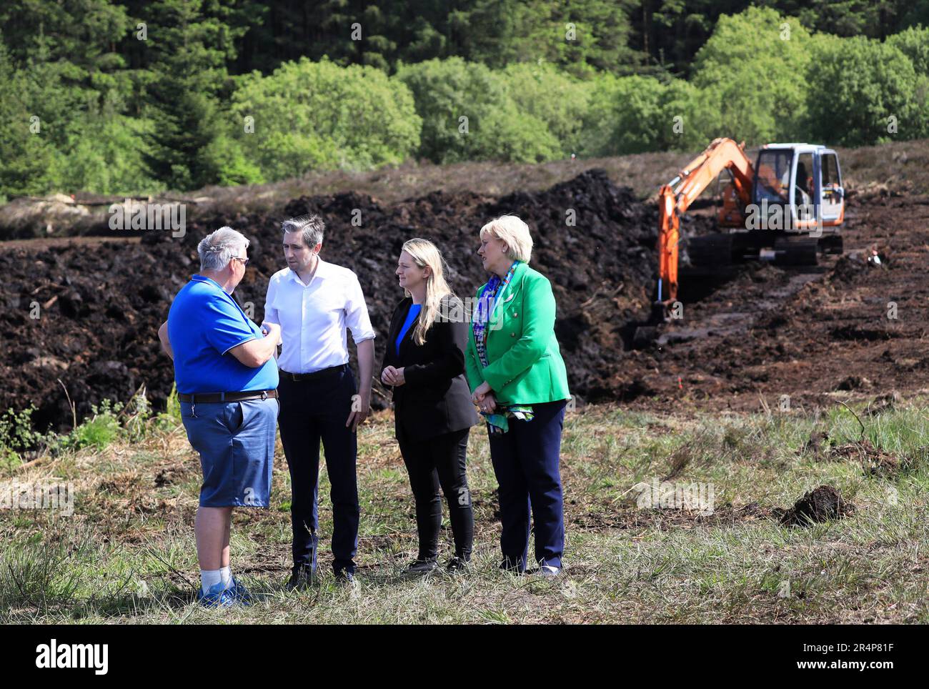 Minister of Justice Simon Harris, Senator Emer Currie and Minister for ...