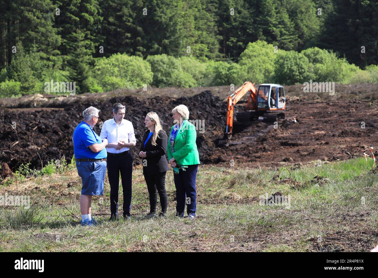 Minister of Justice Simon Harris, Senator Emer Currie and Minister for ...