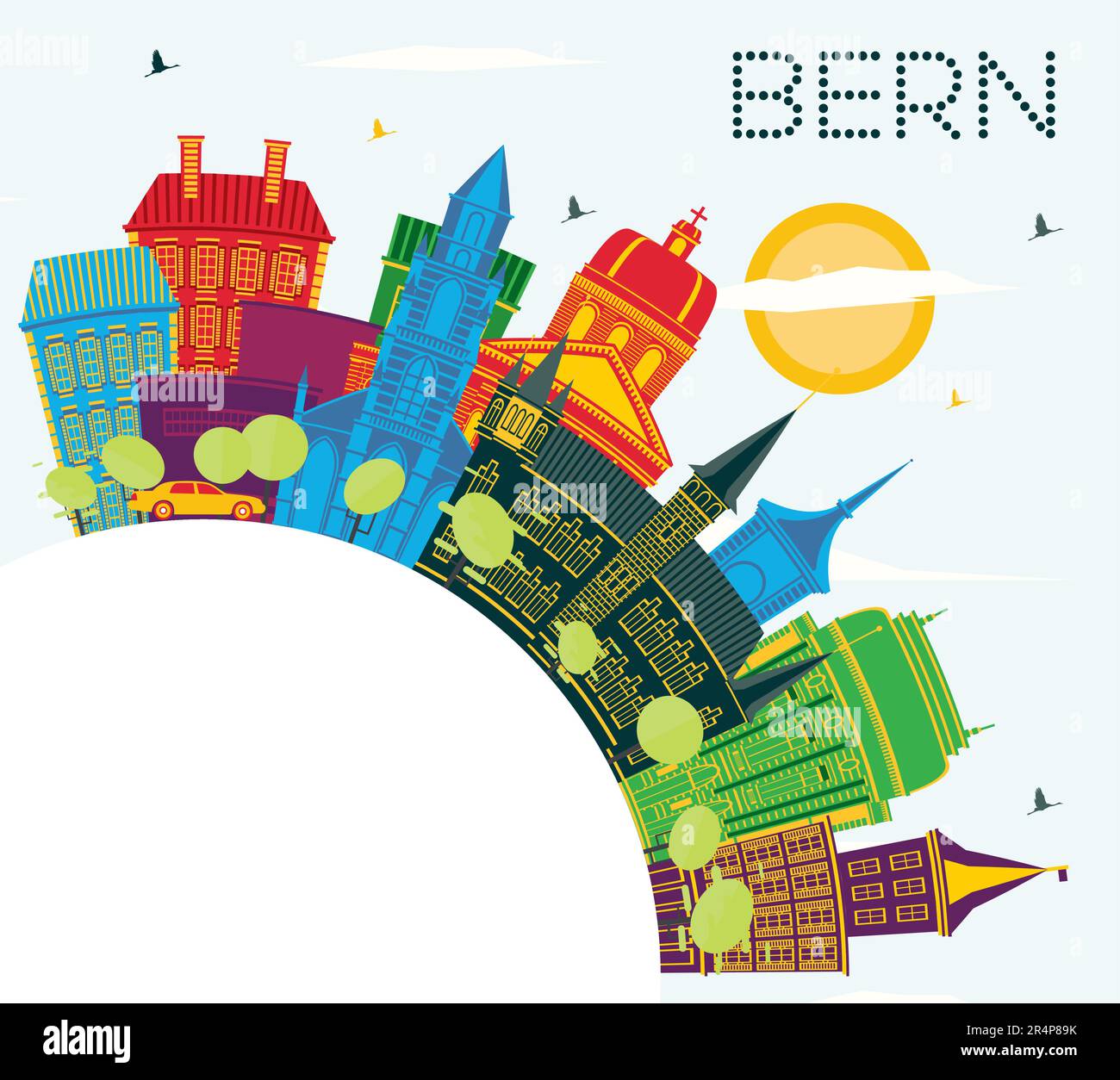 Bern vector hi-res stock photography and images - Alamy