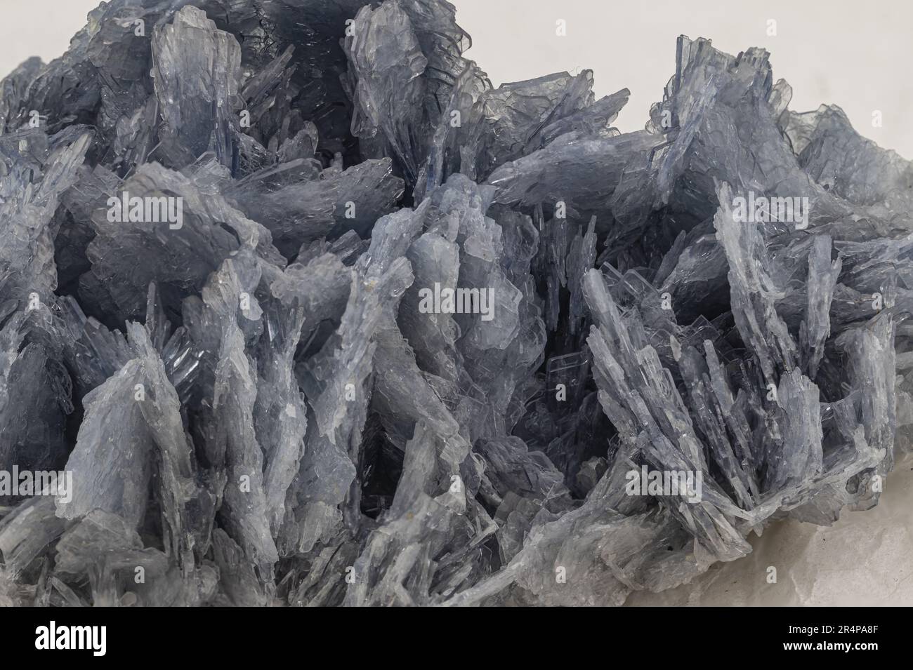 mineral sample of barite on a light background Stock Photo - Alamy