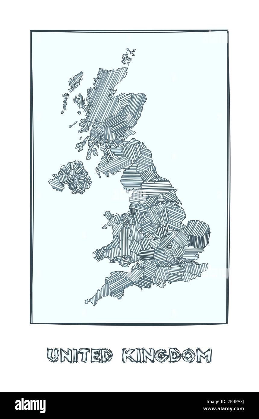 How to draw england map hi-res stock photography and images - Alamy