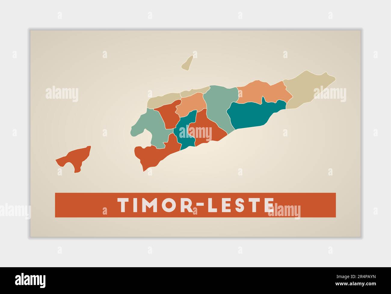 Timor leste map hi-res stock photography and images - Alamy
