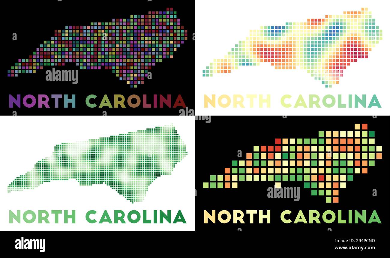 Carolina maps hi-res stock photography and images - Alamy