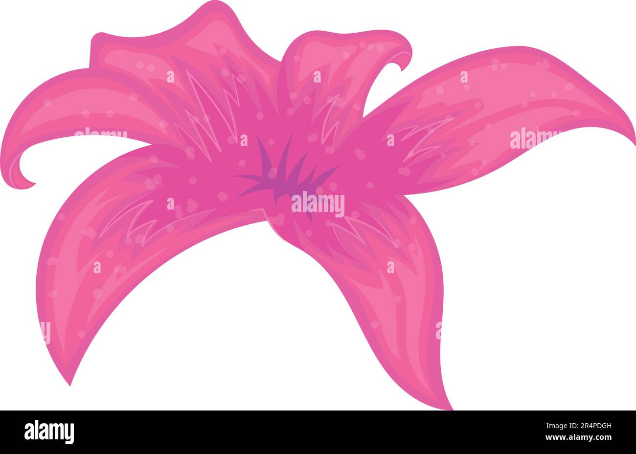 Isolated colored seasonal flower sketch icon Vector Stock Vector Image ...