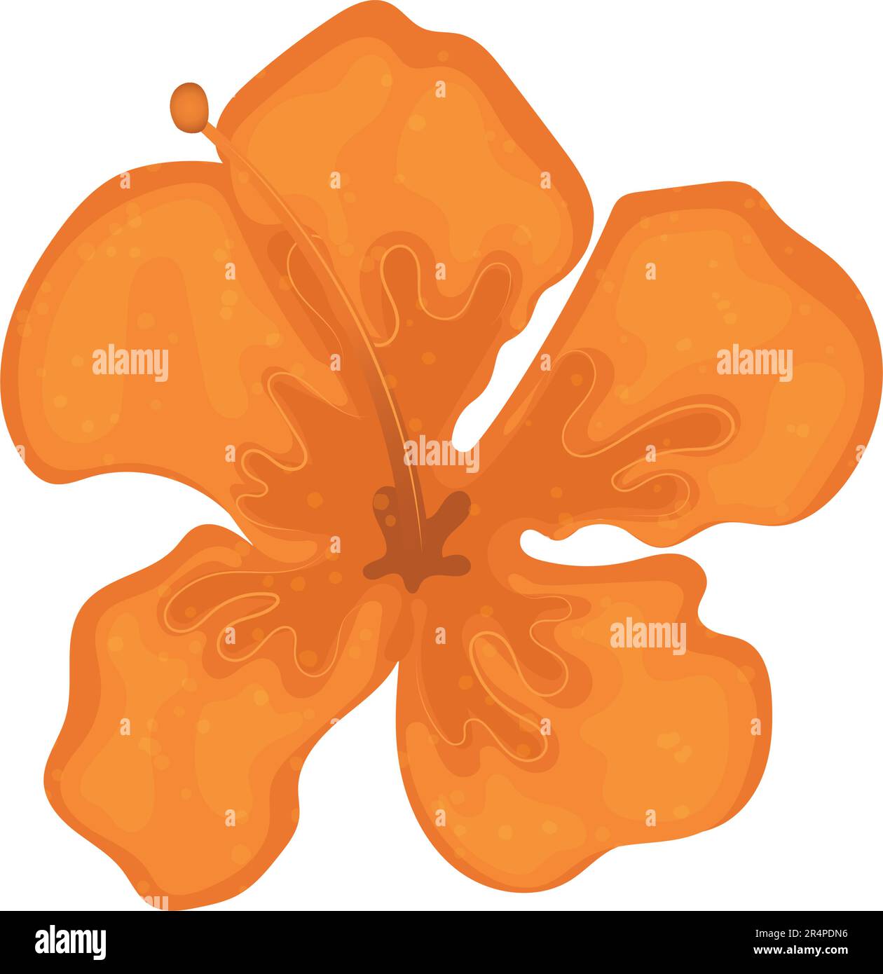 Isolated colored seasonal flower sketch icon Vector Stock Vector Image ...