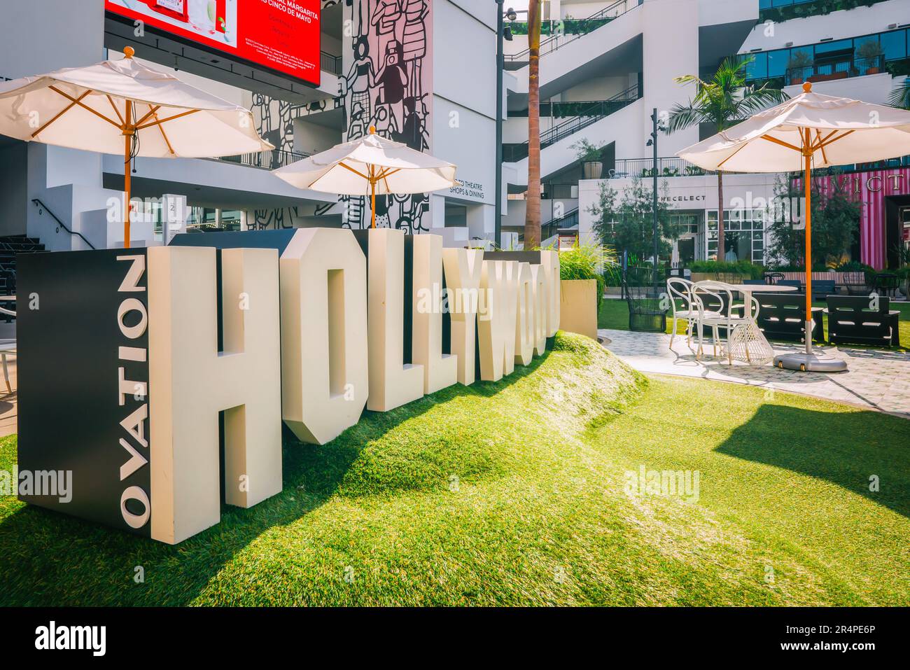 Hollywood, California, USA - April 26, 2023. Ovation, Hollywood ...
